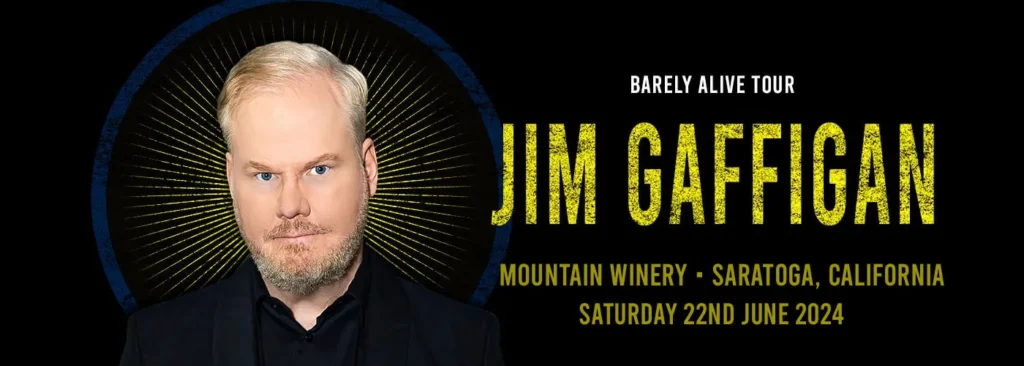 Jim Gaffigan Tickets | 22 June 2024 | Mountain Winery